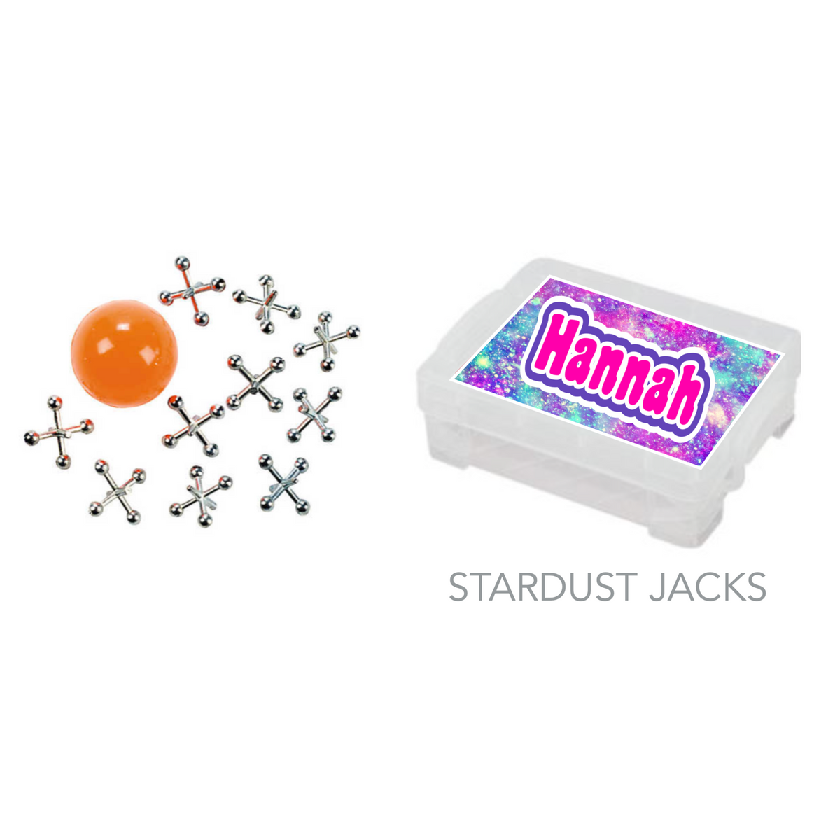 Personalized Jacks Set - Stardust – Pack for Camp