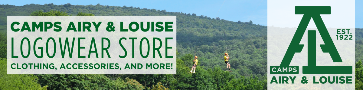 Camps Airy & Louise Logowear Store – Pack for Camp