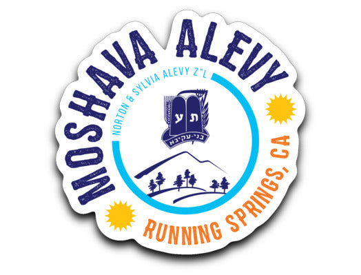 Moshava Alevy Sticker Decal – Pack for Camp