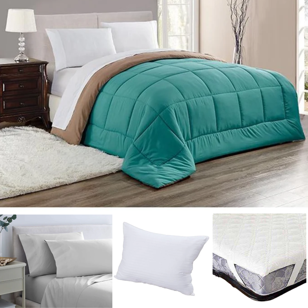 Make Your Bed Package Plus Mattress Cover – Pack for Camp