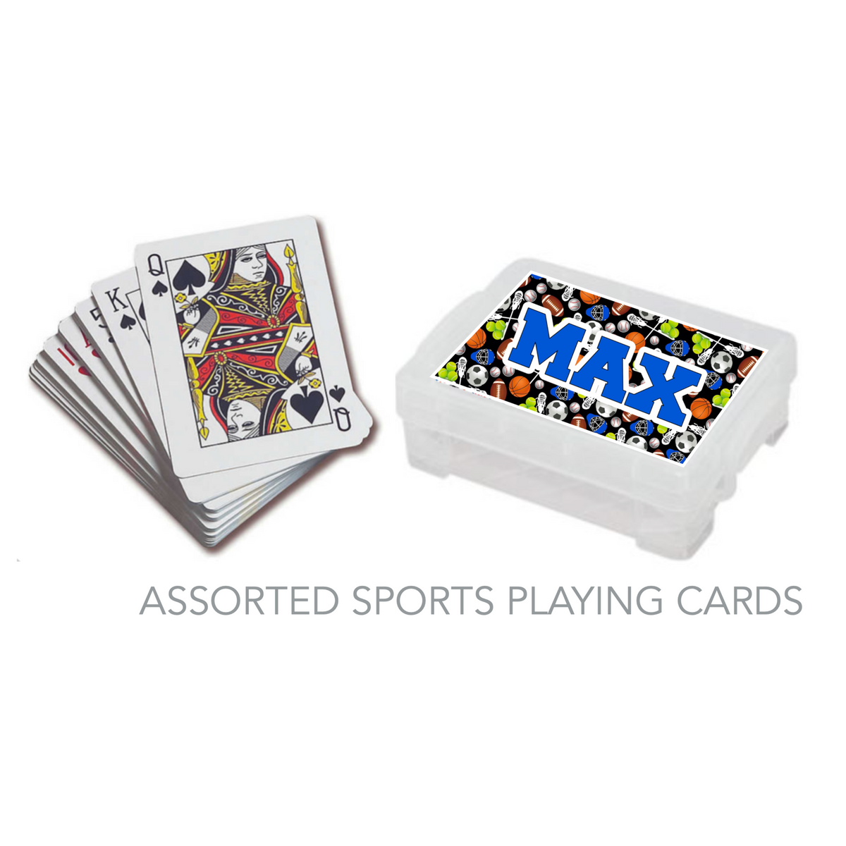 Personalized Playing Cards - Multi Sport – Pack for Camp