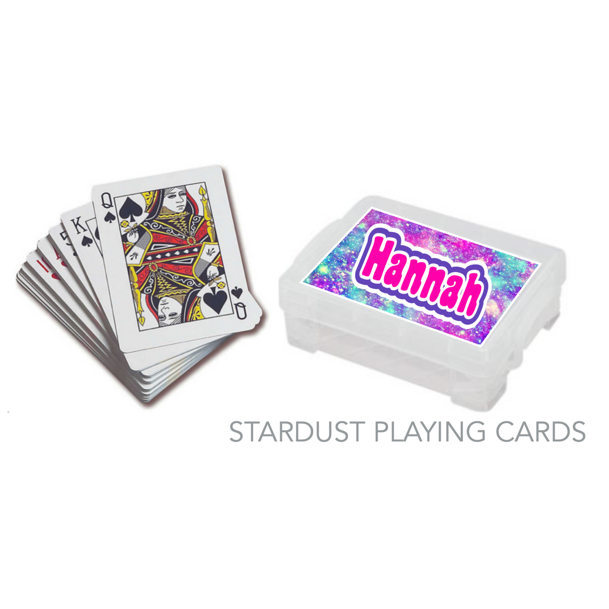 Personalized Playing Cards - Stardust – Pack for Camp