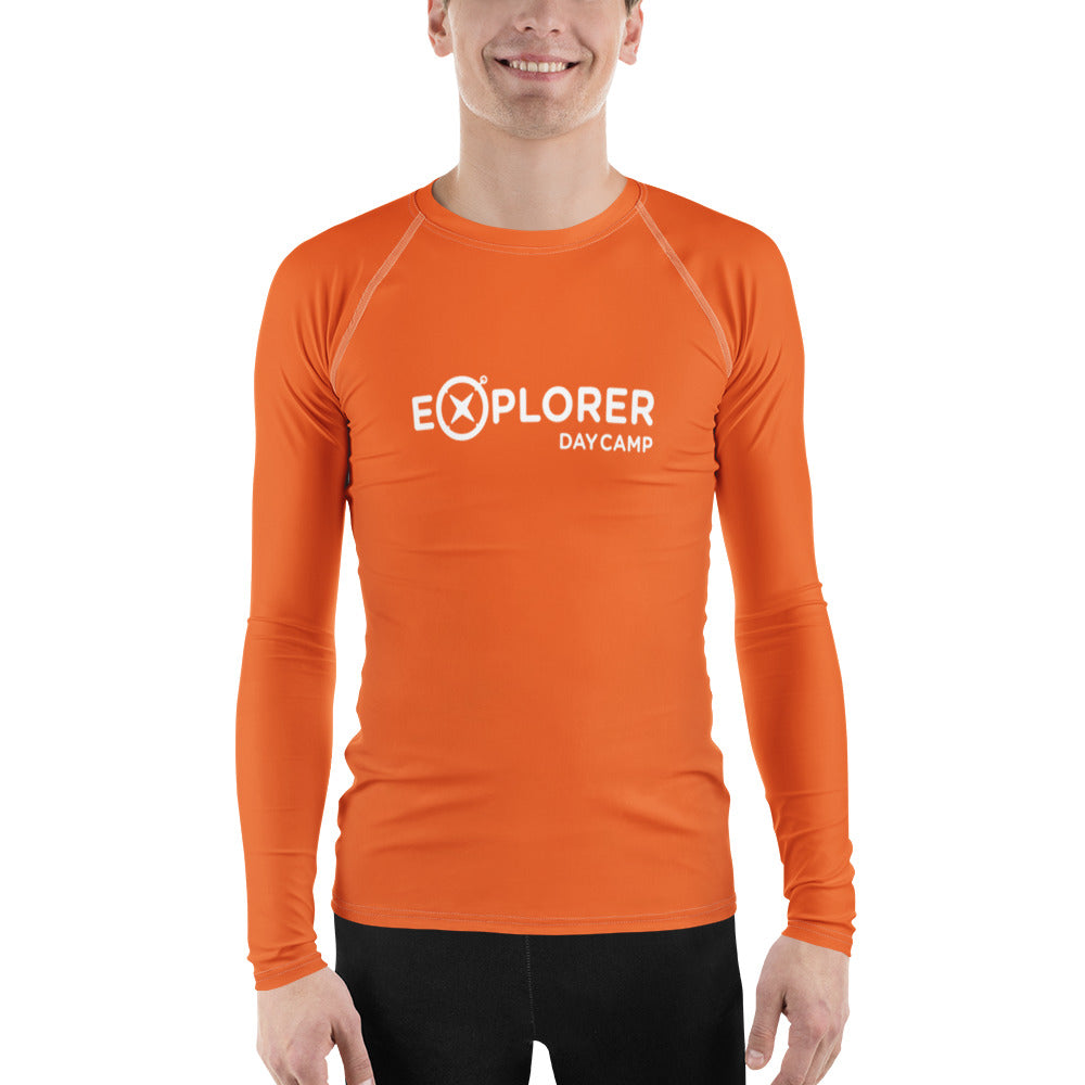 Explorer Adult Rash Guard - Orange – Pack for Camp