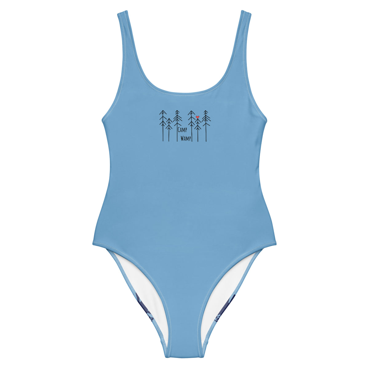 Wamp One-Piece Women's Swimsuit – Pack for Camp