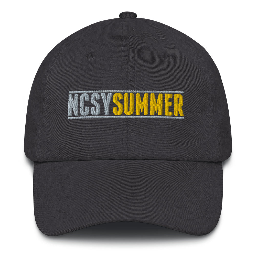 NCSY Summer Twill Baseball Cap - Grey – Pack for Camp