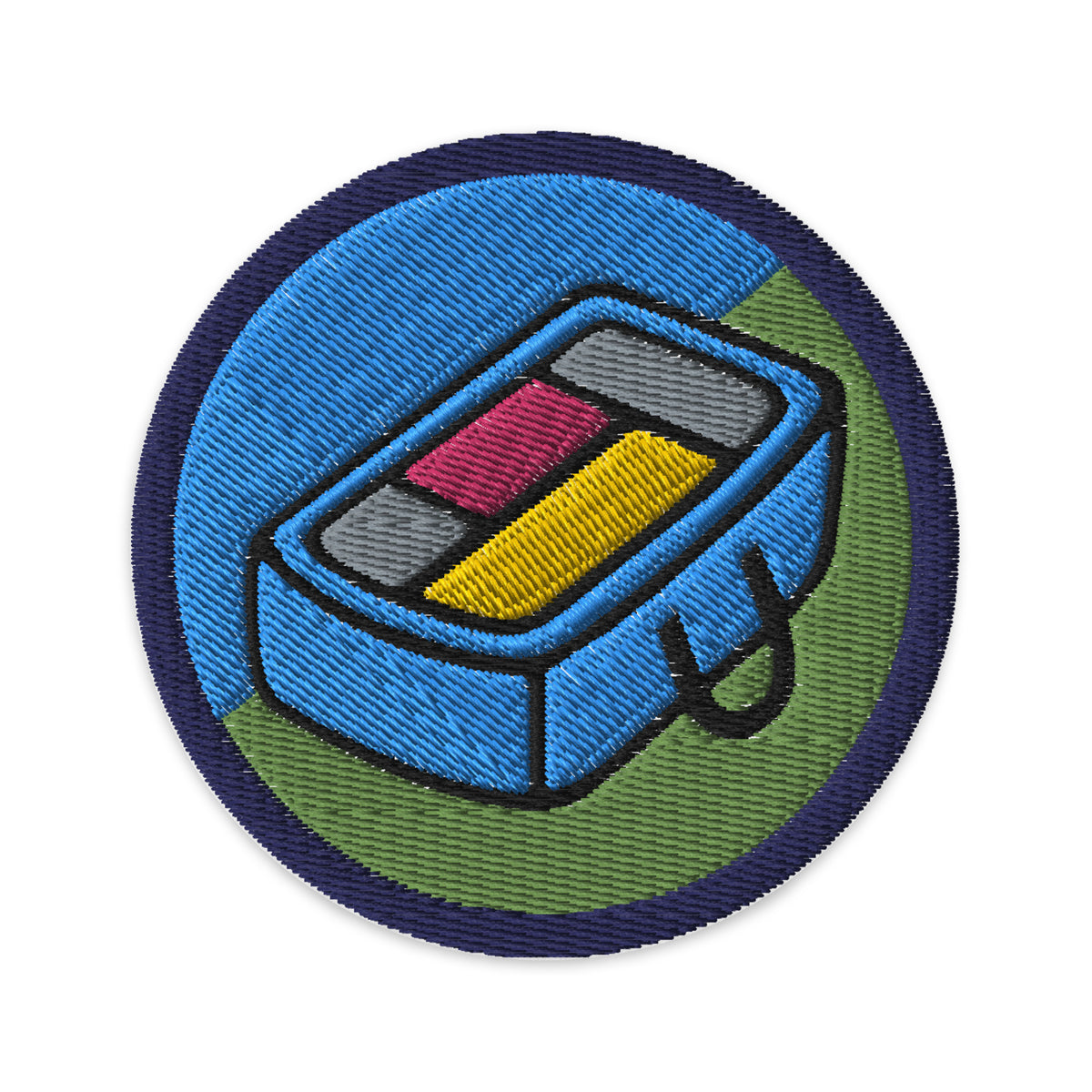 Embroidered patches - Circle, Square, Rectangle, Heart, Oval Shape ...