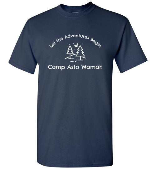 Asto Wamah Short Sleeve T-Shirt Adventures Youth – Pack for Camp