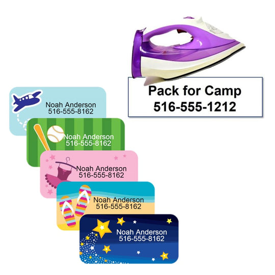 Name Labels – Pack for Camp